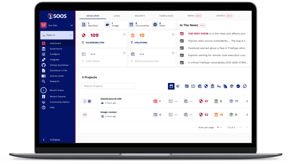 Vulnerability Management Made Easy Devops Friendly Soos
